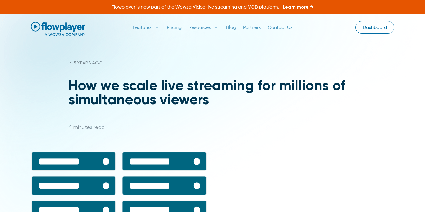 How we scale live streaming for millions of simultaneous viewers ...